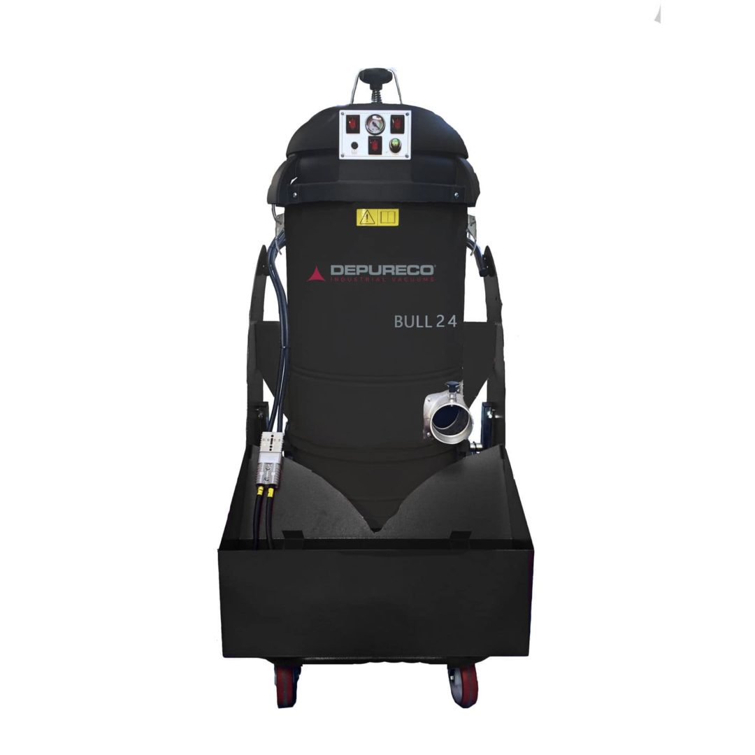 DEPURECO Bull 24 Dry Vacuum Cleaner Single-Phase Industrial Mobile ...