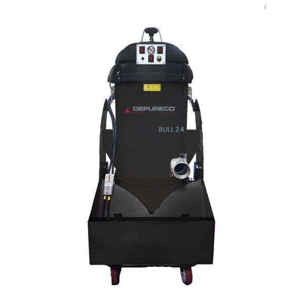 DEPURECO Bull 24 Dry Vacuum Cleaner Single-Phase Industrial Mobile ...