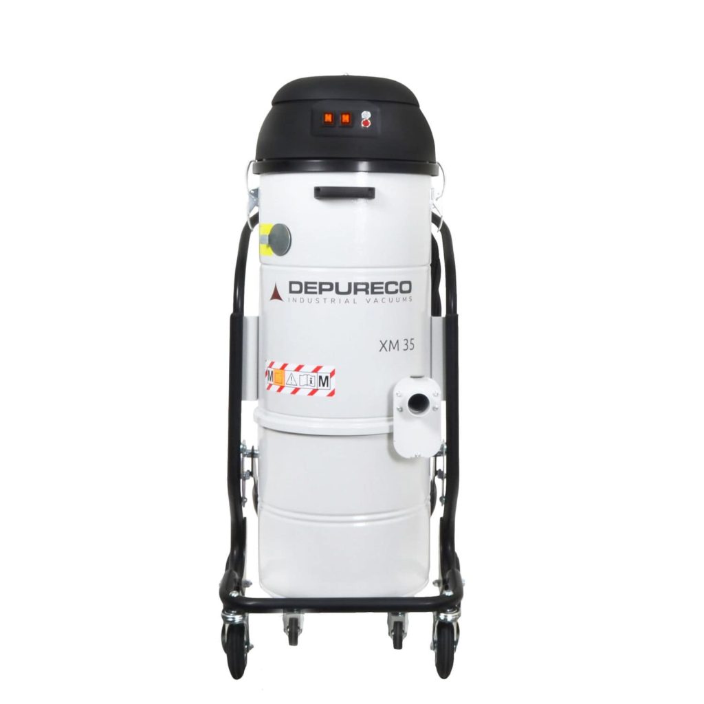 DEPURECO XM 35 Jet Clean Dry Vacuum Cleaner Single-Phase Industrial ...