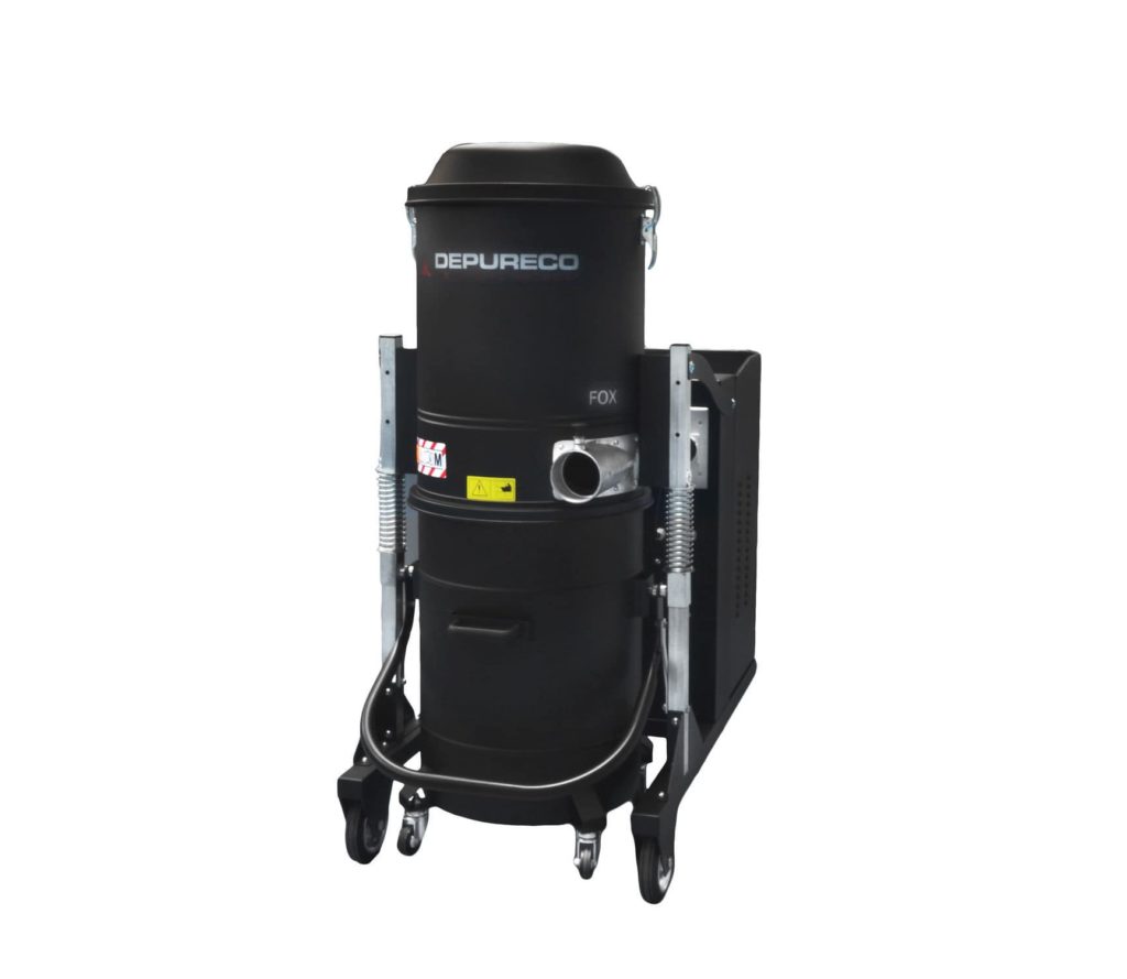 DEPURECO Fox 5.5 P Dry Vacuum Cleaner Three-Phase Industrial Mobile ...