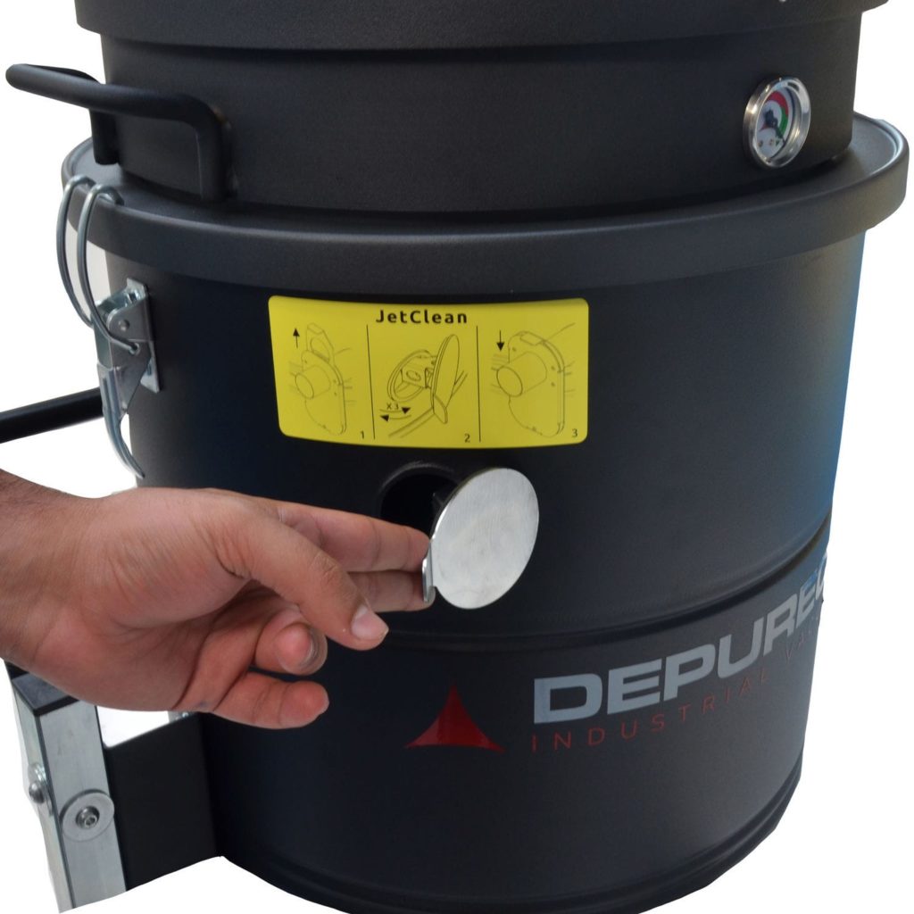 DEPURECO M100 Jet Clean Longopac Dry Vacuum Cleaner Single-Phase ...